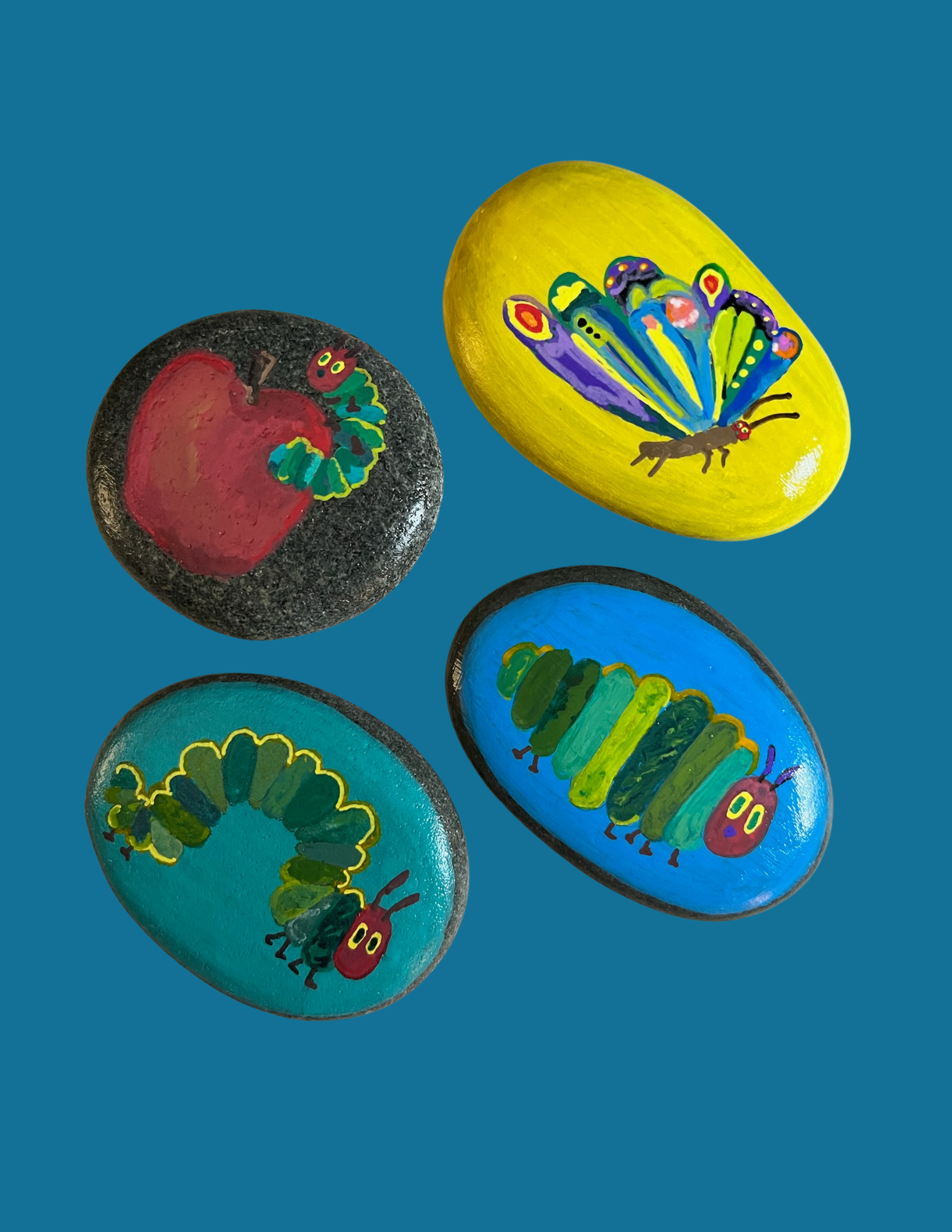 Story Stones Set - The Very Hungry Caterpillar – WaterColor Wish
